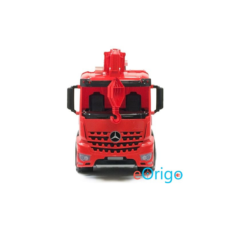 Lena Mercedes-Benz Arocs óriás darus tűzoltóautó 70cm - eOrigo